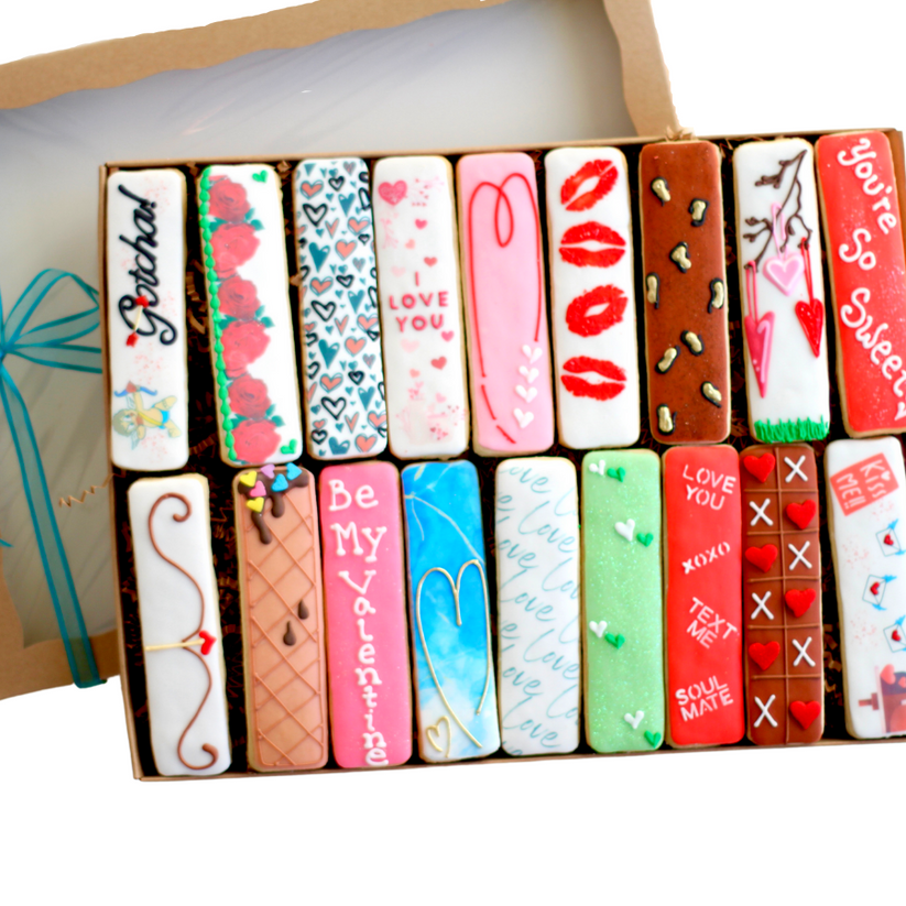 18 Ct. Valentine’s Day Cookie Stick Boxed Gift Set – Sweet Sanctions