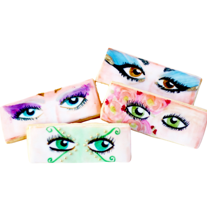 Fashionista Eyelash Cookies – Sweet Sanctions