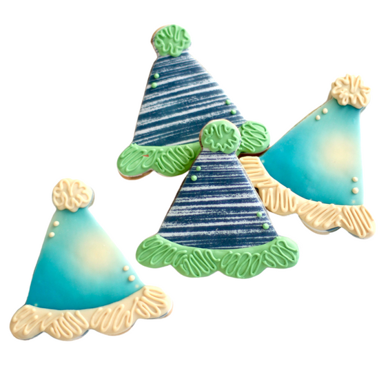 Party Hat Cookies – Sweet Sanctions