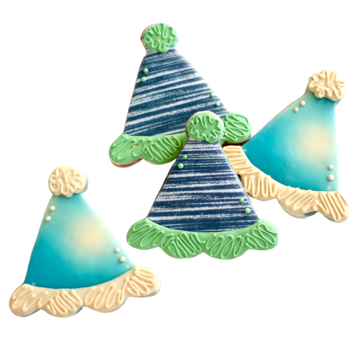 Party Hat Cookies – Sweet Sanctions