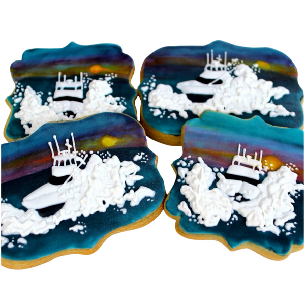 Fishing Boat Cookie Set – Sweet Sanctions