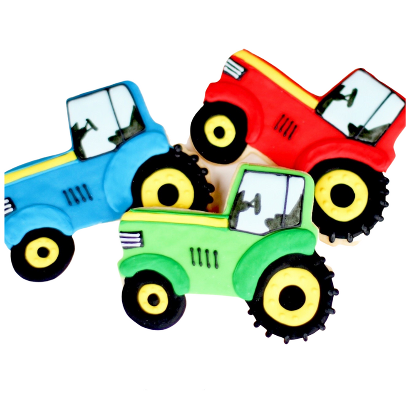 Farm Tractor Cookies – Sweet Sanctions