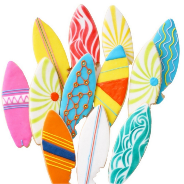Surfboard Cookies – Sweet Sanctions