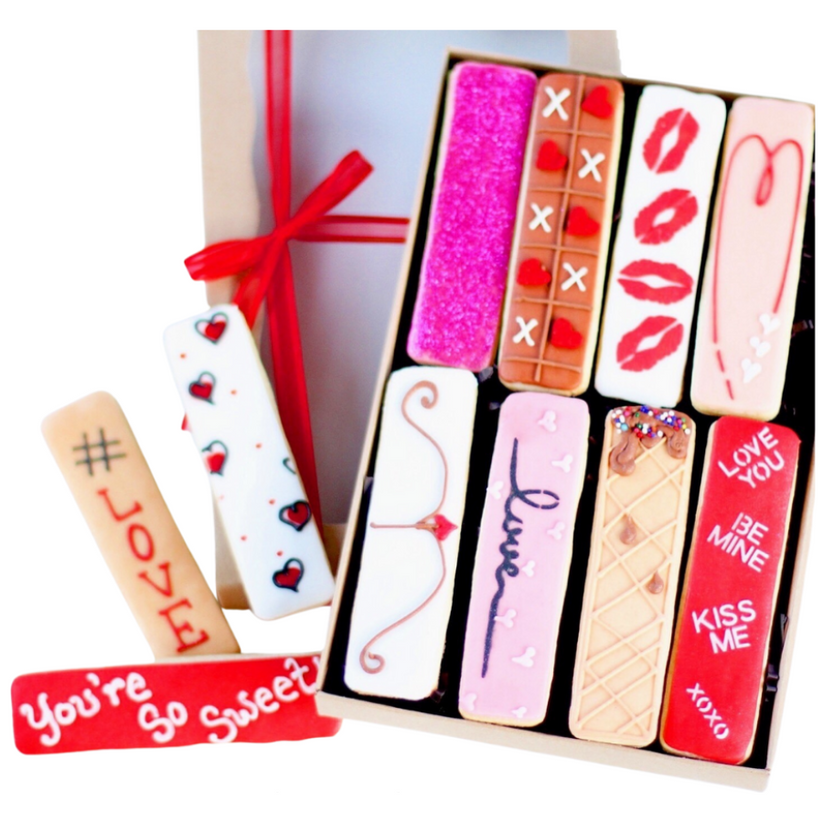 18 Ct. Valentine’s Day Cookie Stick Boxed Gift Set – Sweet Sanctions